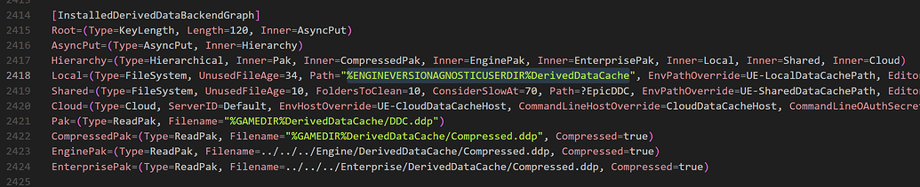 Occasionally delete your base engine DerivedDataCache, as it gets big - Unreal Scoops ...